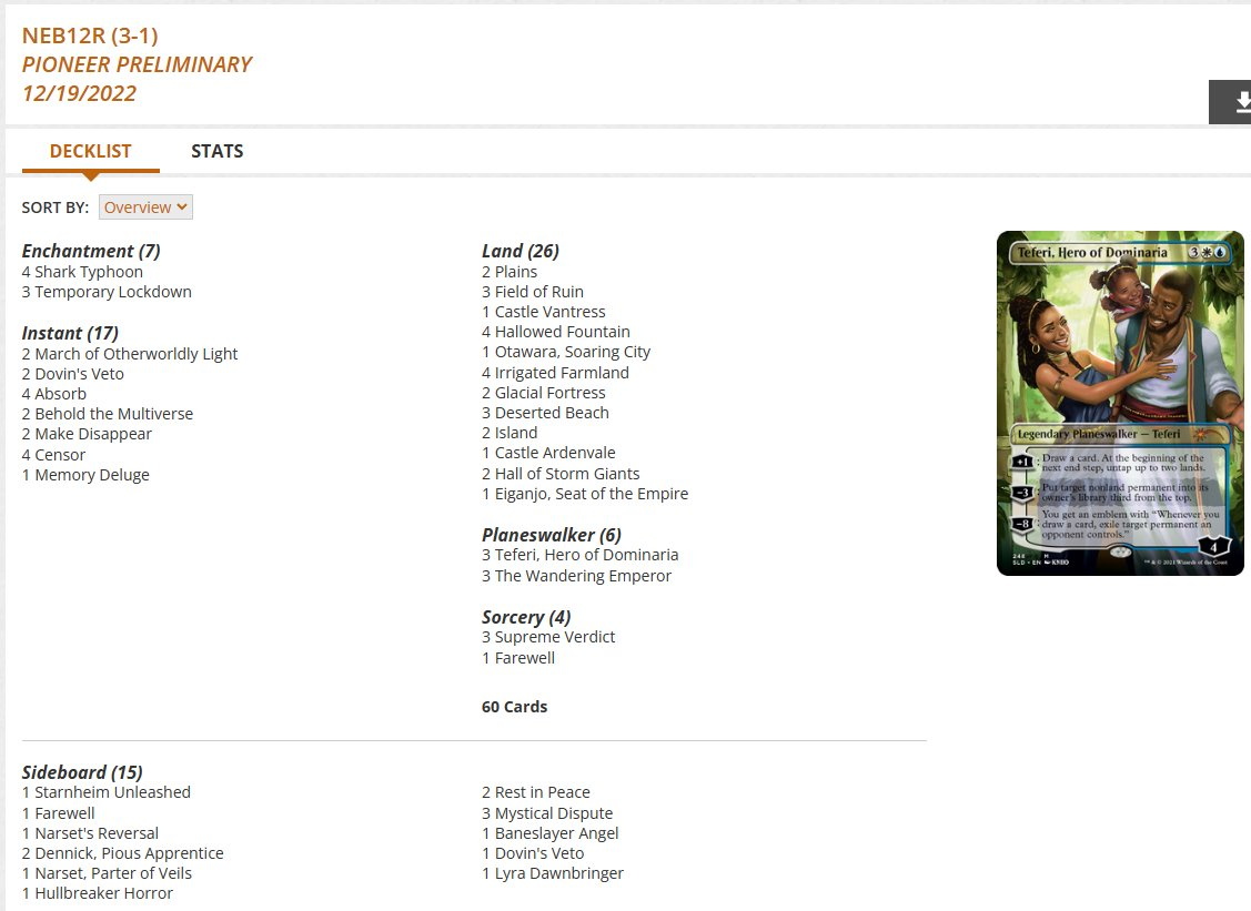 A Guide of “Moderate” Length for UW Control in Pioneer | by I_LOVE_AZORIUS_SL | Medium