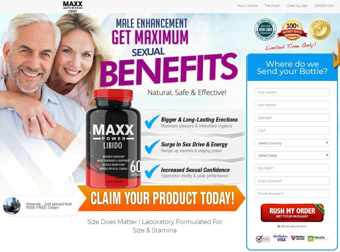 Maxx Power Libido Review-Does This Really Works? | by onlineketo ...