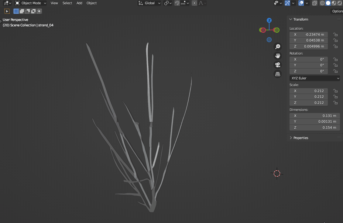 Bending Grass Strands Part 1: Adding Depth | by Alex Frankovic | Medium