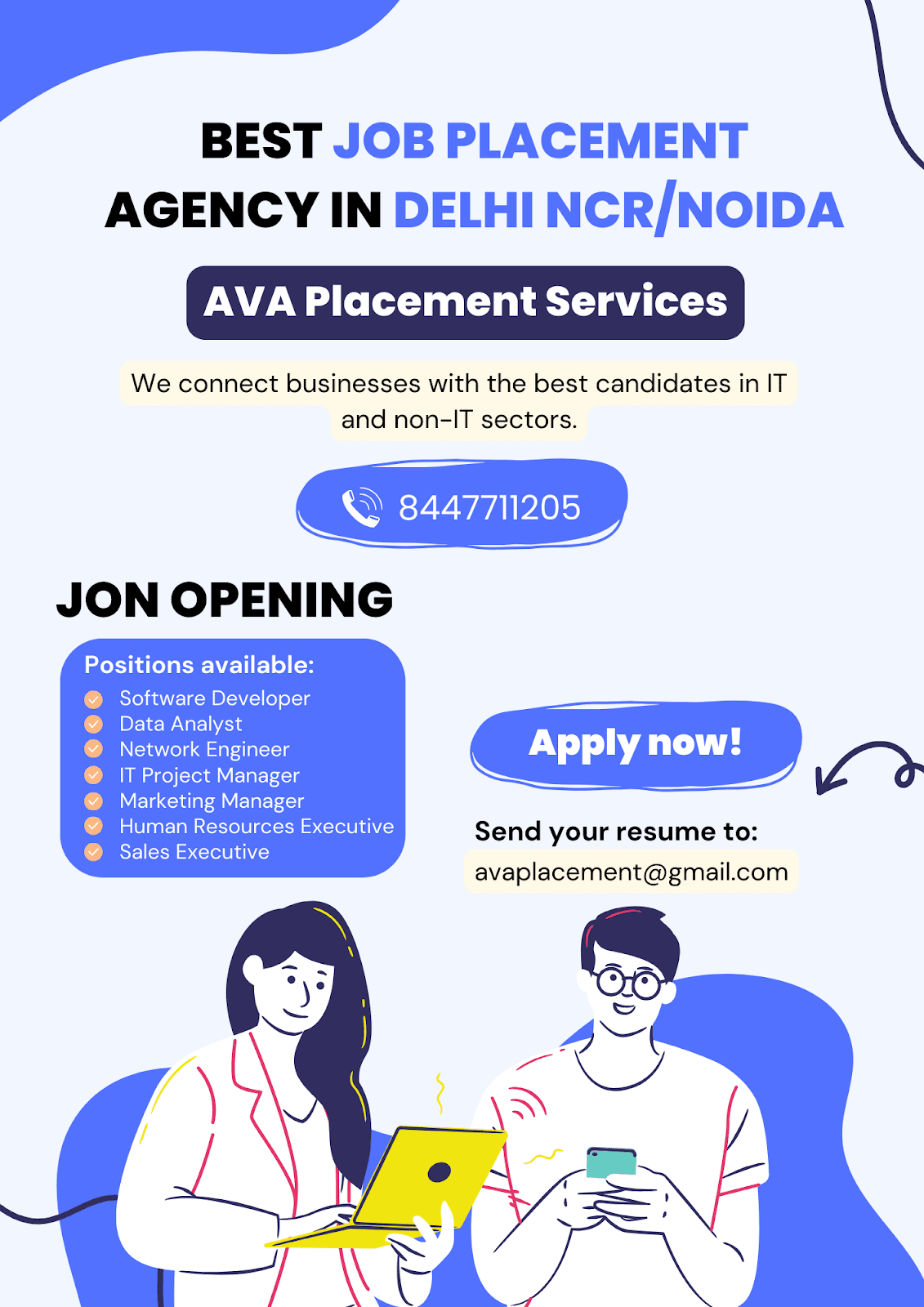 Top 5 Job Placement Agencies in Delhi NCR/Noida | by AVA Placement ...