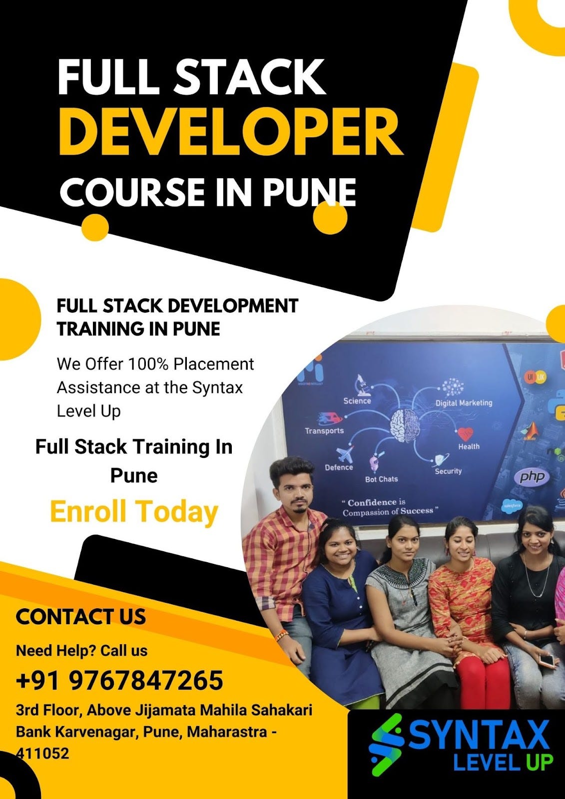 Full Stack Developer Course | Average Package 16 LPA | by syntaxlevelup | Oct, 2024 | Medium
