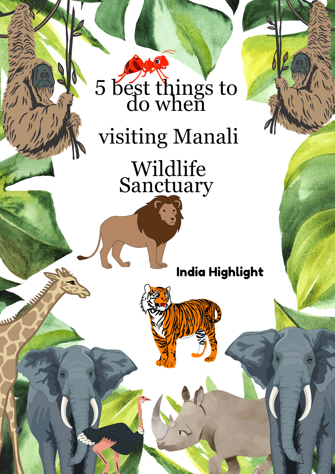 “Wildlife Wonders: Exploring the Riches of Manali Wildlife Sanctuary ...