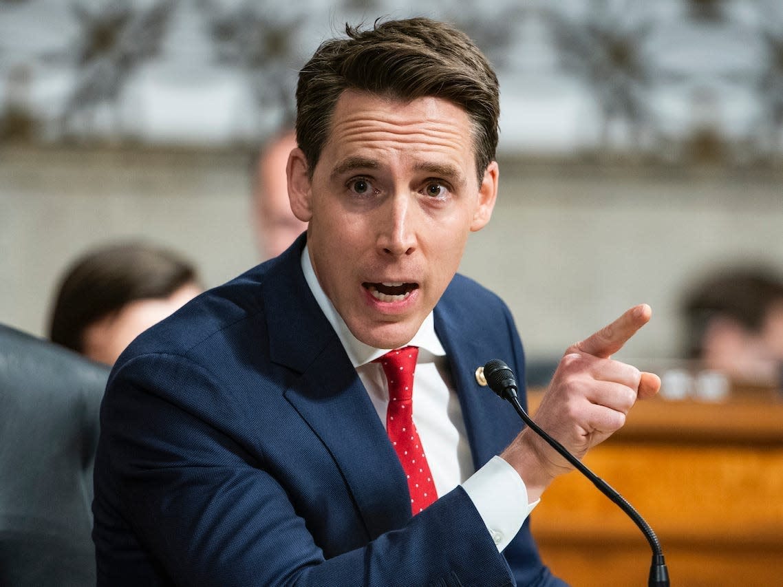 The Hypocrite Josh Hawley. Columbia, MO — April 26, 2024 — Is… | by ...