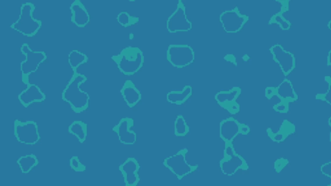 A dynamic sea wave effect with noise-based organic patterns with ...