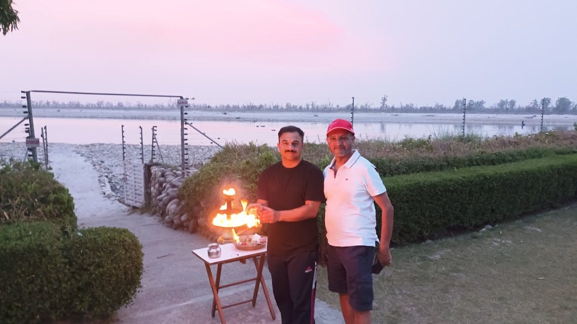 HARIDWAR, IN A RESORT BY THE SIDE OF HOLY GANGA | by Prabodh Ranjan Padhee | Medium