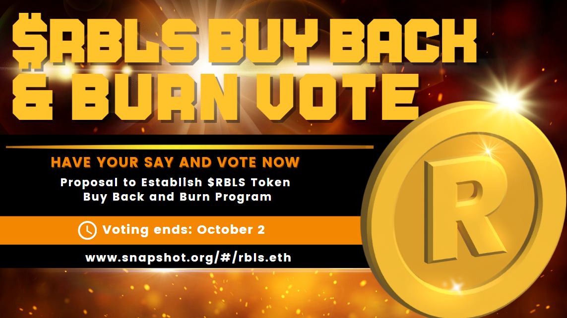 Rebel Bots Announces RBLS Token Buyback and Burn Vote | by Rebel Bots ...