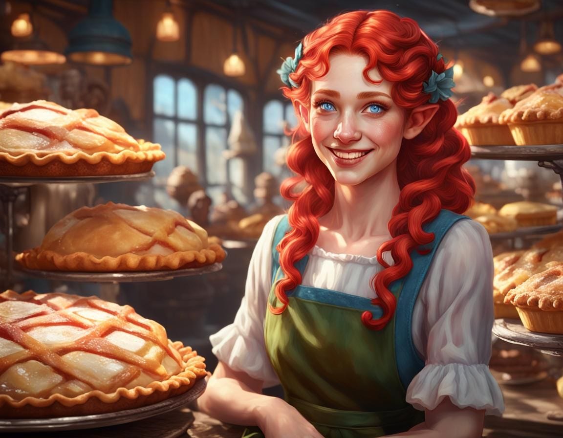 Ranger Green and the Seven Elves. Part Four: The Baker | by Barrington ...