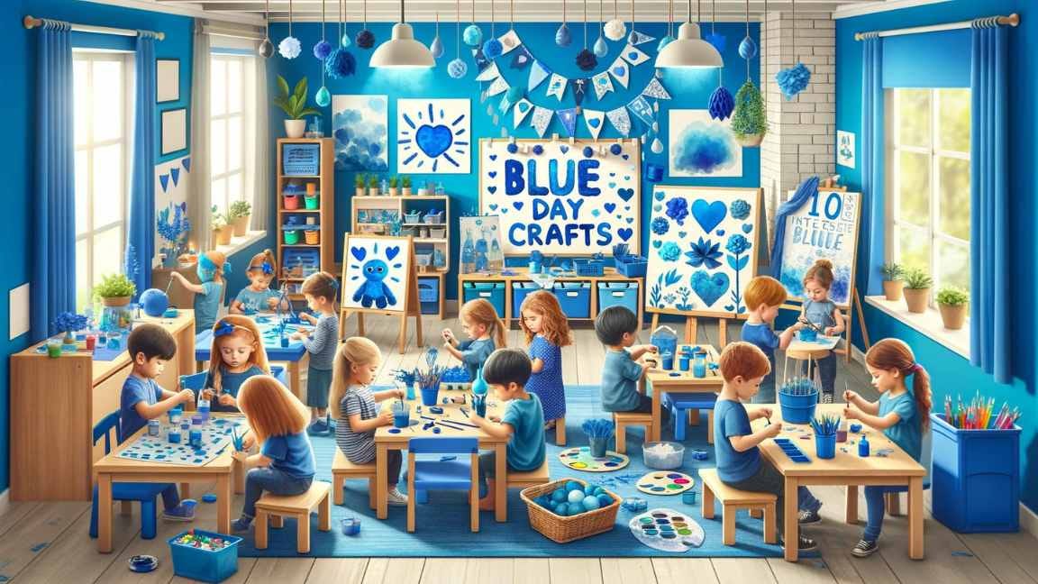 10 Inventive Blue Day Crafts Ideas for Preschoolers | by Priya Sharma ...