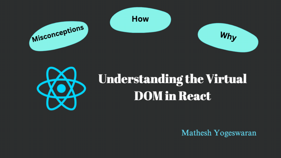 Understanding the Virtual DOM in React | by Matheshyogeswaran ...