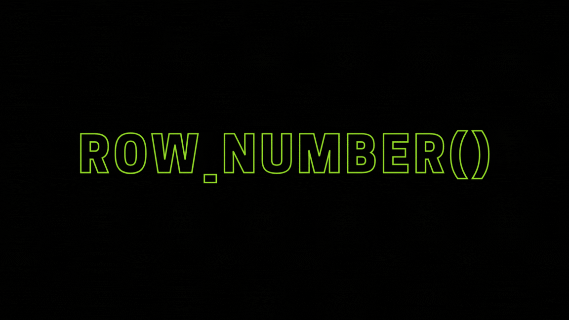 SQL - ROW_NUMBER(), DENSE_RANK() & RANK() | by Sumeet Dhawale | Dec ...