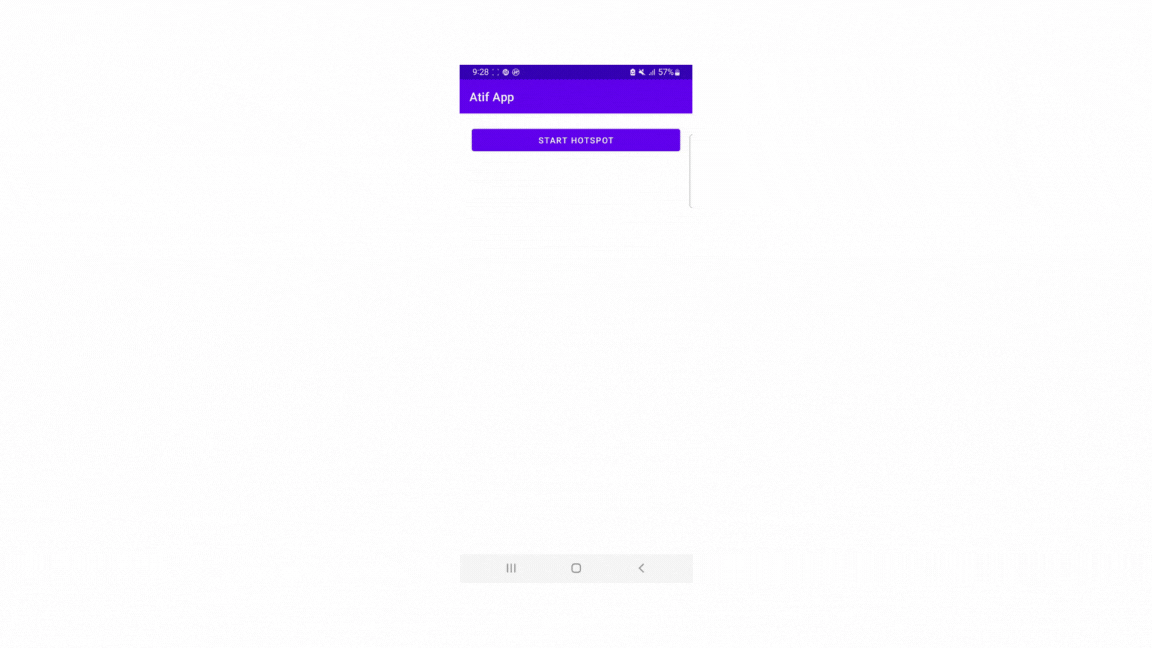 How To Enable The Mobile Hotspot On Android Programmatically And Convert It To A Qr Code Atif