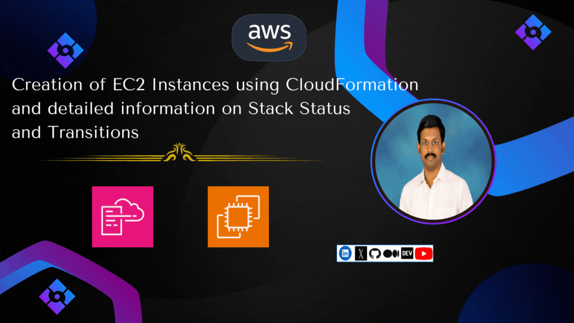 Creation of EC2 Instances using CloudFormation and detailed information on Stack Status and ...