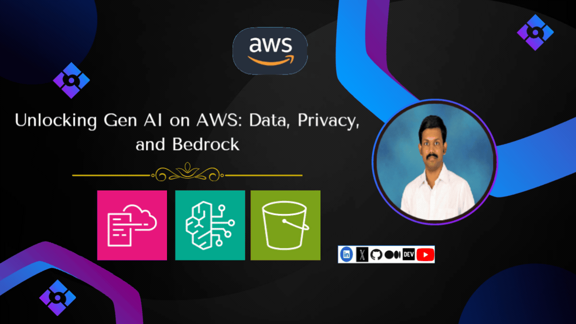 Unlocking Gen AI on AWS: Data, Privacy, and Bedrock | by Vijayaraghavan Vashudevan | Jul, 2024 ...