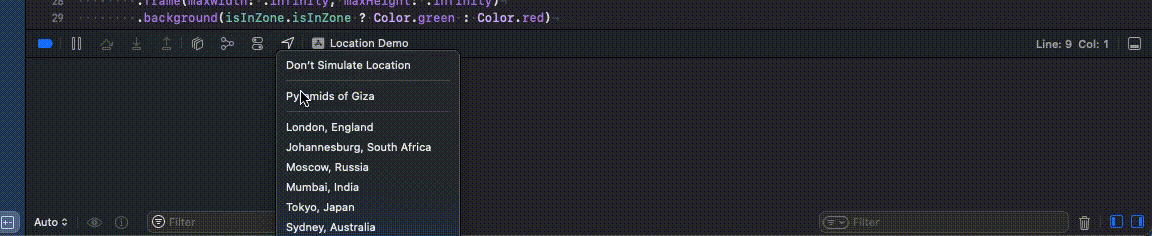 A Quick Look at Using Core Location & Geo Fencing with SwiftUI | by Ameen Mustafa | Nov, 2023 ...