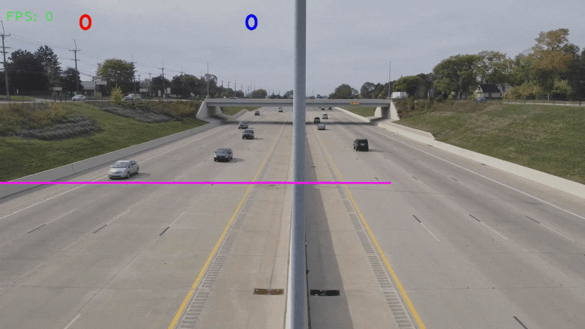 Real-Time Vehicle Tracking and Counting Using YOLOv8 and SORT with ...