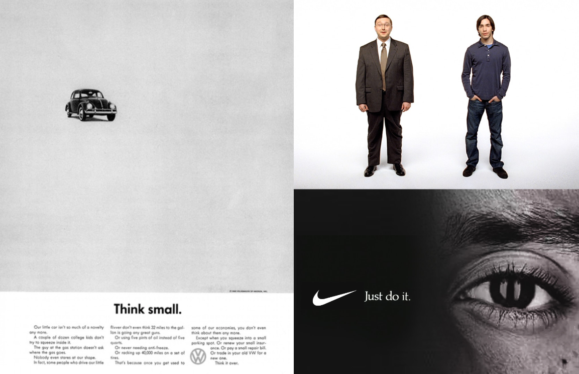 Think Small. Get a Mac. Just Do It. | Better Marketing