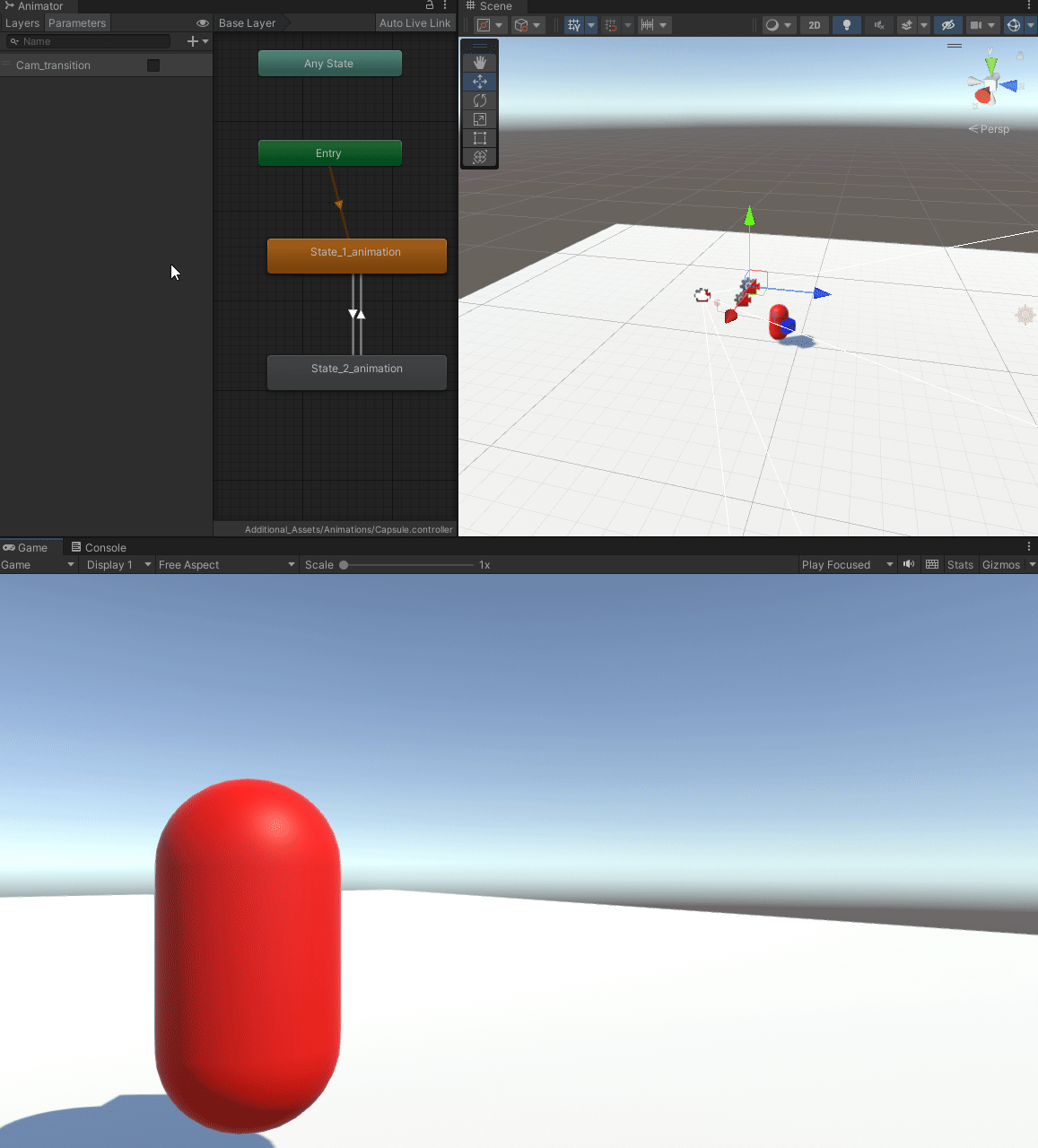 Switching Cameras Based On Animation States | by Alex Frankovic | Medium