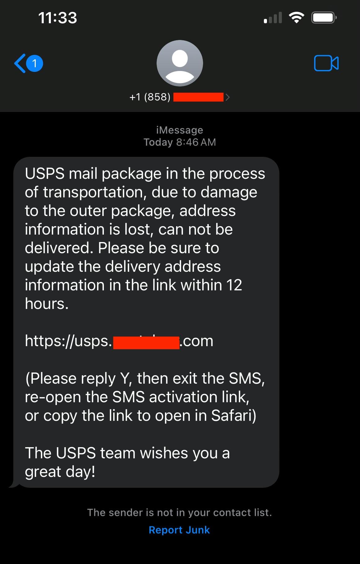 How This USPS Phishing Text Scam Is Really Sneaky but Detectable | by ...