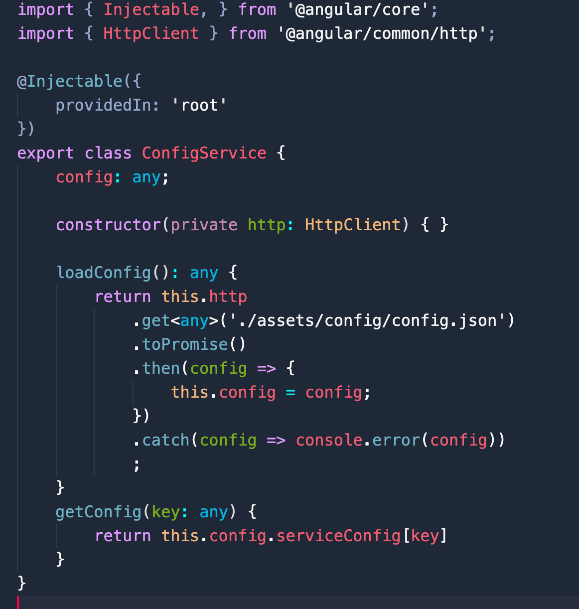 Change in environment configuration after the artefacts are built in ...