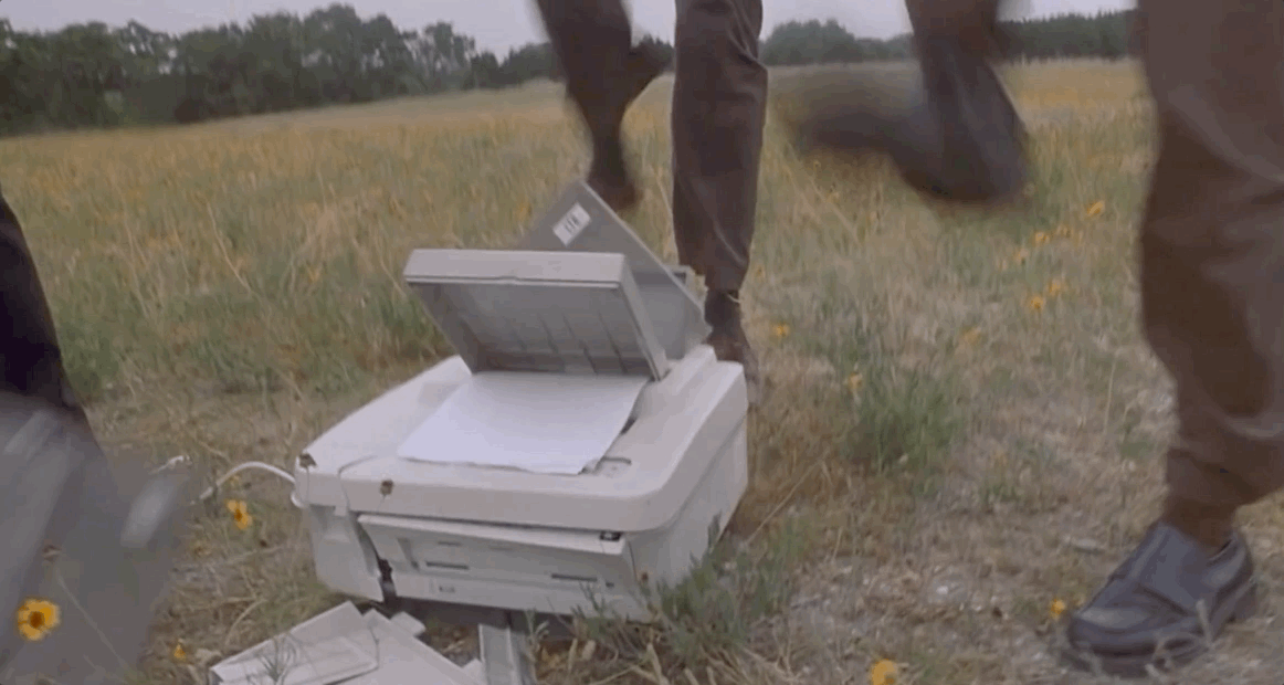 Office Space Copier Gif