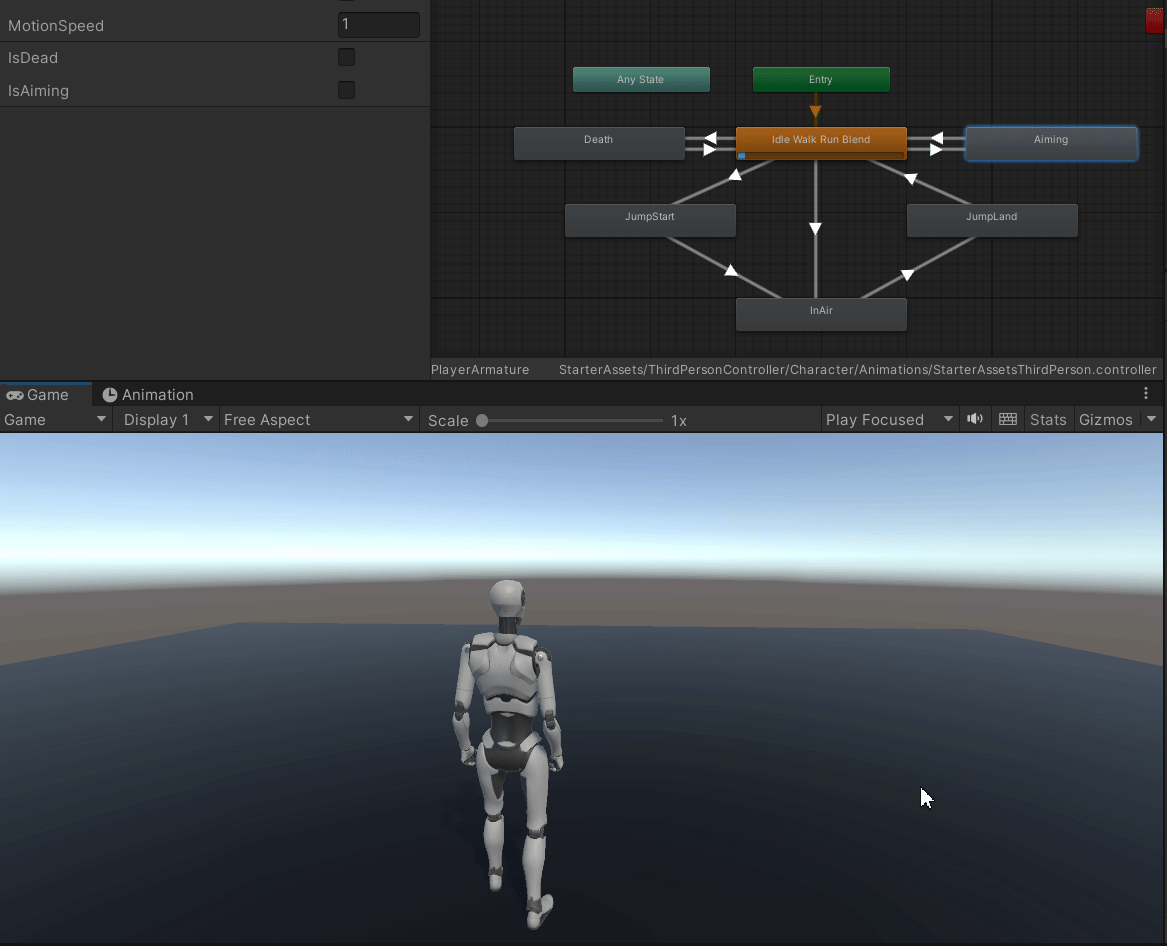 Over the Shoulder Aiming in Unity | by Bryson Teruya | Feb, 2024 | Medium