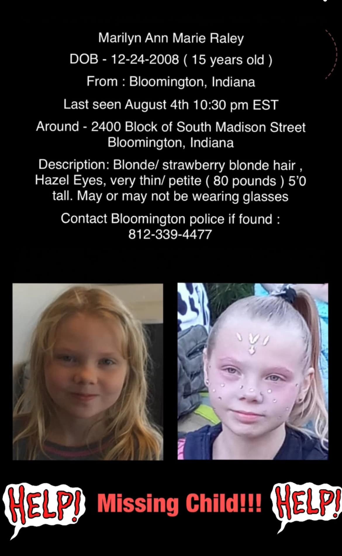 BREAKING NEWS: Marilyn Raley Has Been Found & Is Safe | by Braydyn Bear ...