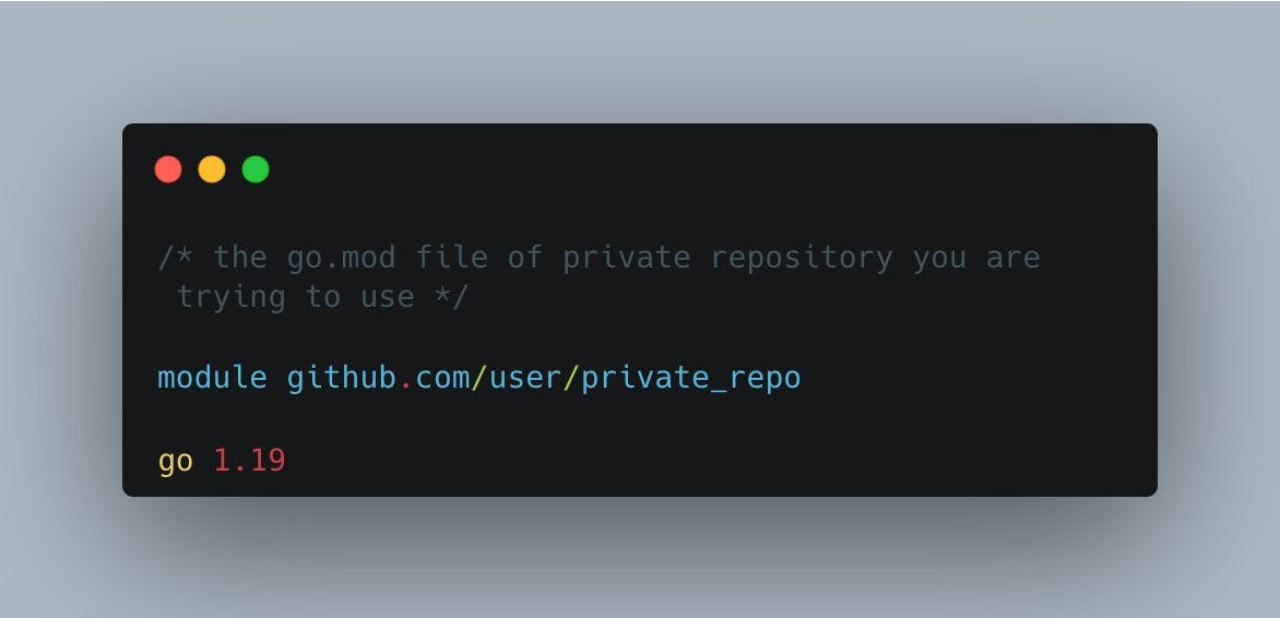 How to use private repositories in GO projects | by Ayush Yadav | Medium