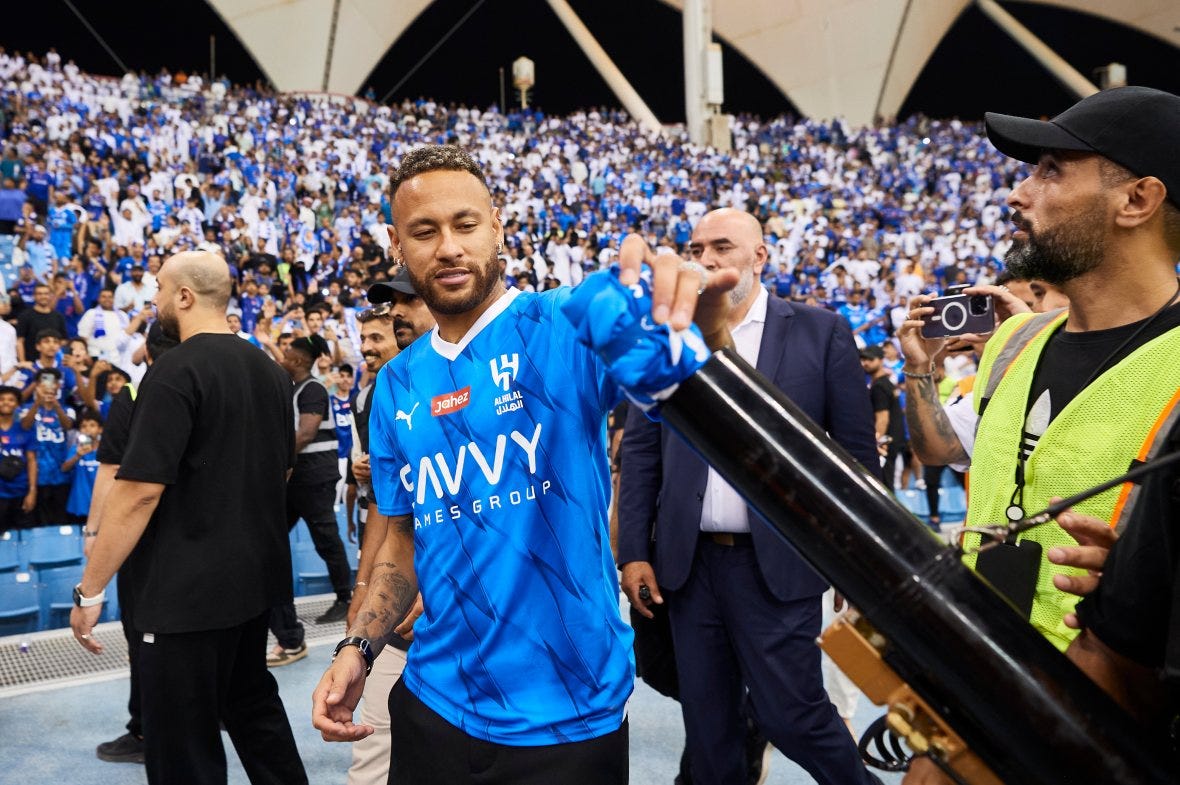 Saudi Pro League attendances falling despite rising star power (2023 ...