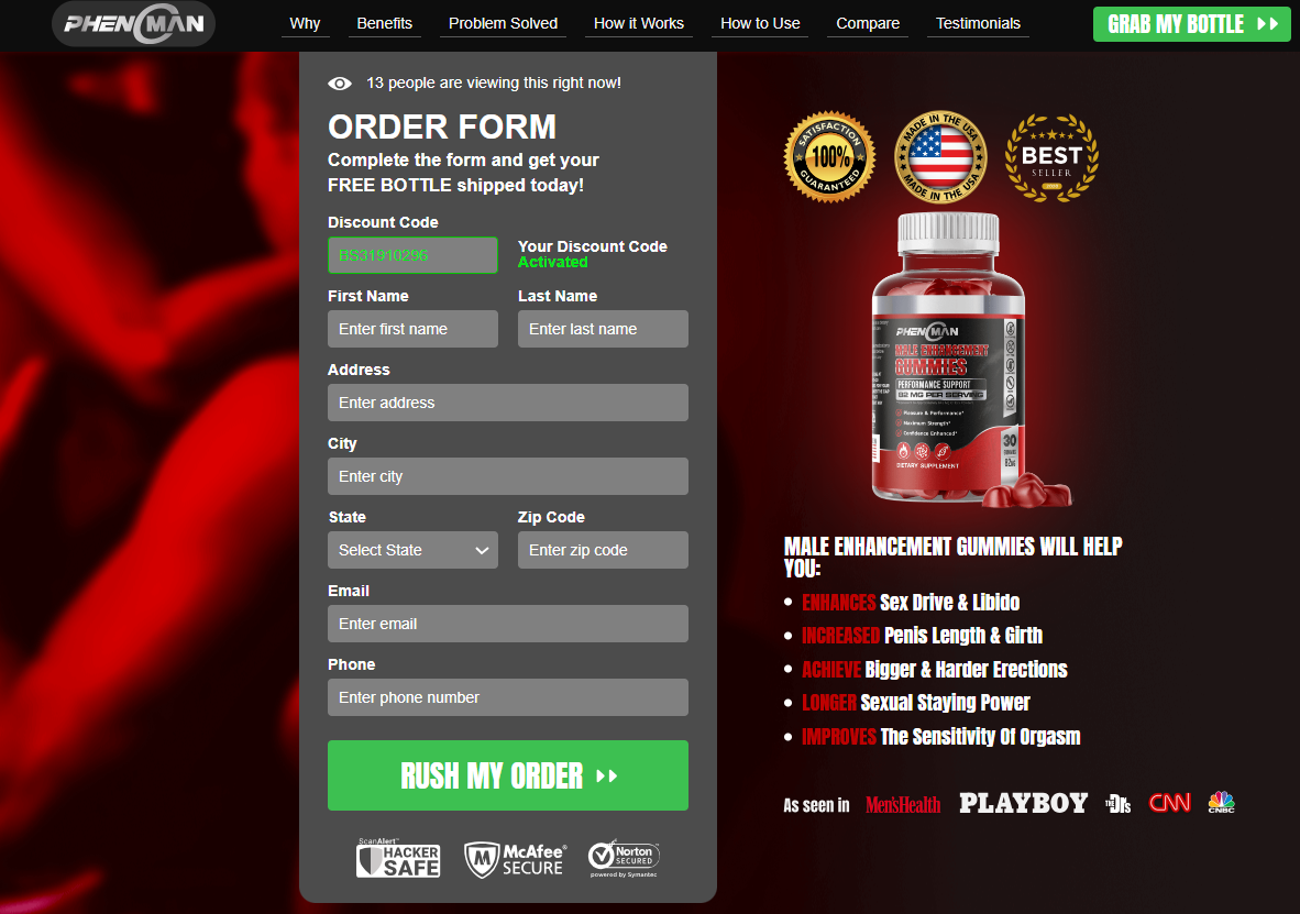 Phenoman Male Enhancement Gummies Reviews? | by Kigodi | Nov, 2023 | Medium