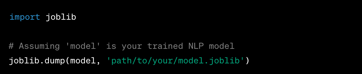 Integration of NLP model with Django using Joblib . | by Irrrammkahhkashhan | Nov, 2023 | Medium