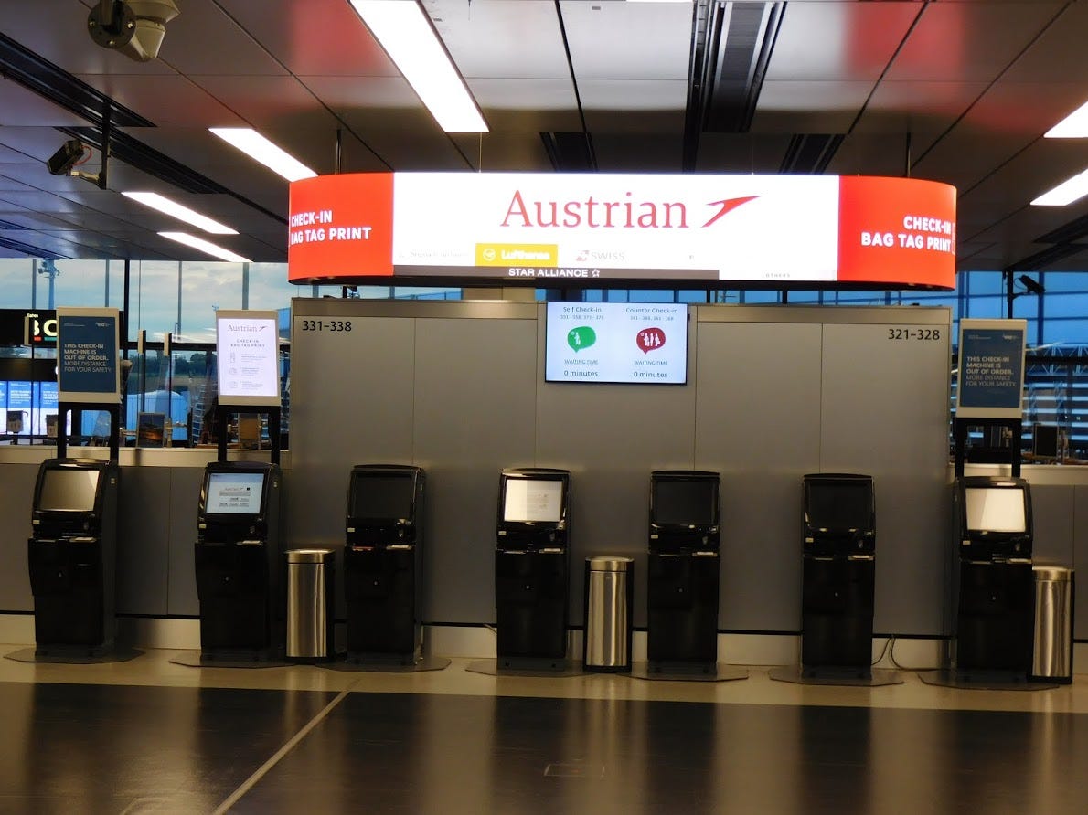Methods of Austrian Airlines Check-In | by Gary Chou | Medium