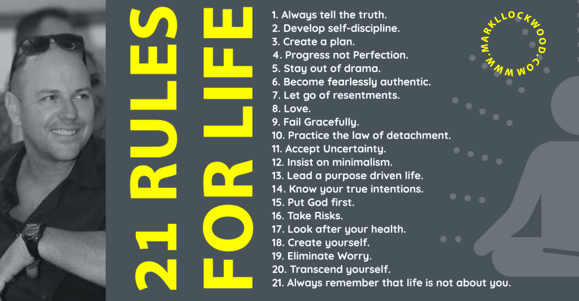21 Rules For Life. 1 Place the shoulders back and stand… | by Sohail ...