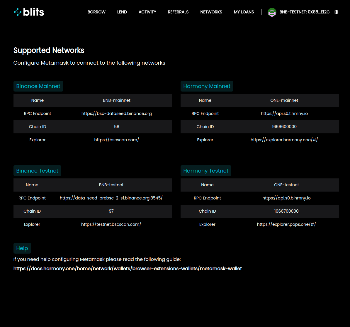 New Features: Improving The Cross-chain Loans Protocol User Experience | by Blits Labs | Blits ...