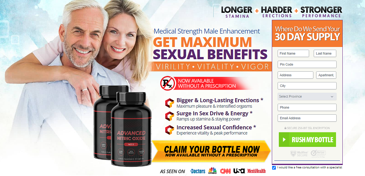 Advanced Nitric Oxide NO2 Booster Pills Canada Reviews 2024: Know All ...