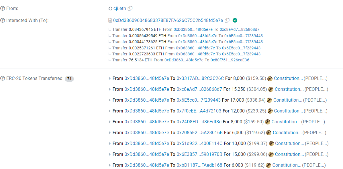 PeopleDAO Community Hack — Invisible hacker | by Shashank | SolidityScan