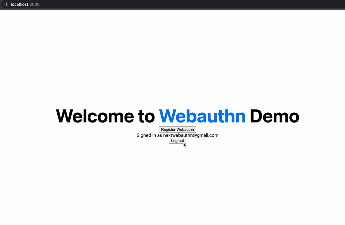 Password Less Authentication In Nextjs Application With Webauthn And 6482