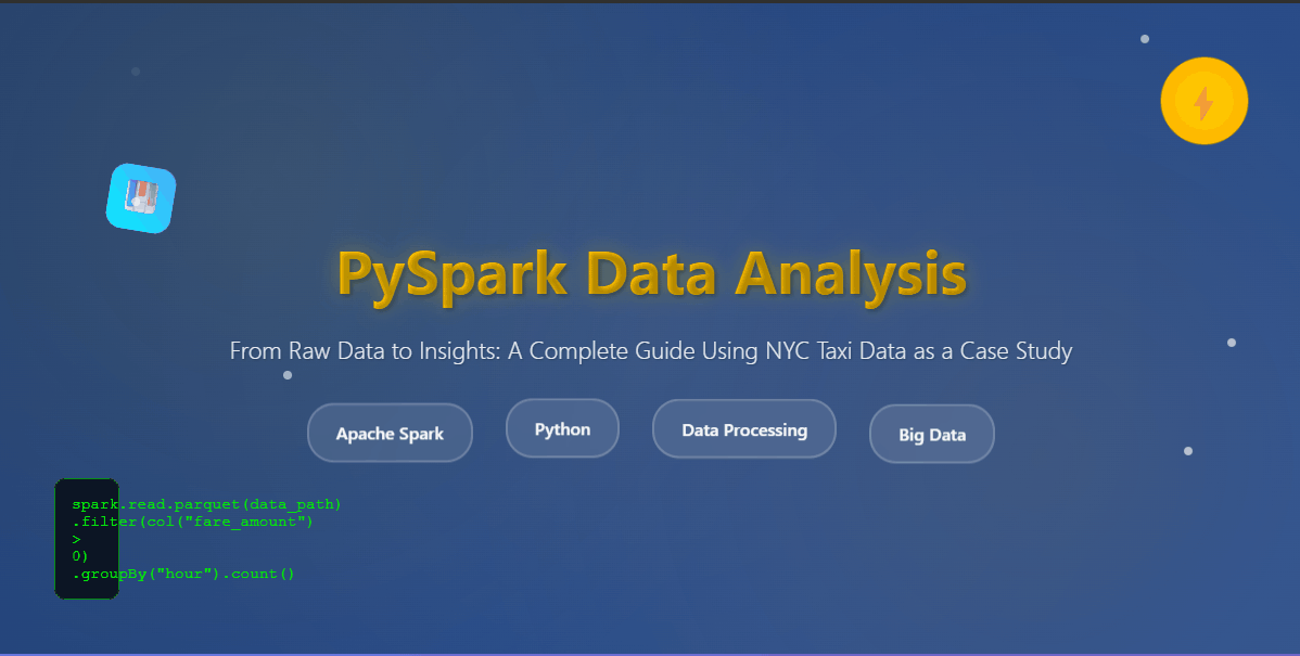 🛠️ Hands-On PySpark: Real-World Data Analysis with NYC Taxi Trips | by Dr. Shouke Wei | Medium
