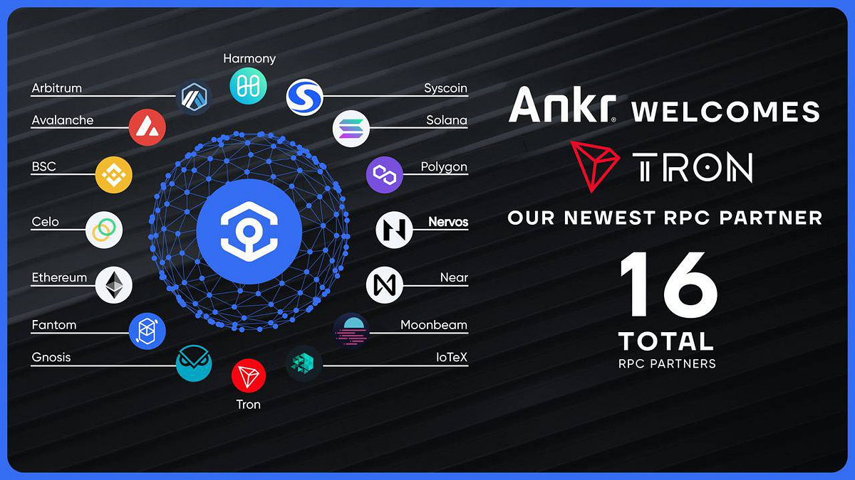 Ankr Partnering With TRON For Our Newest RPC! | by Kevin Dwyer ⚓️ | Ankr | Medium
