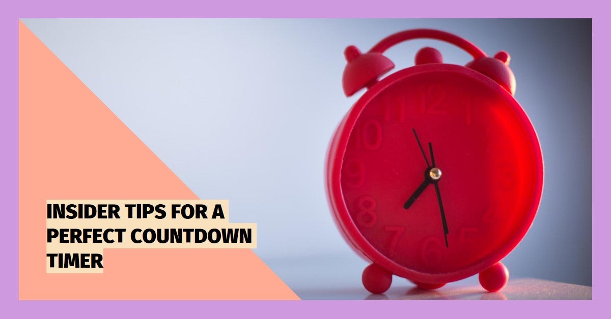 How to Write a Perfect Countdown Timer: Insider Tips from Interview ...