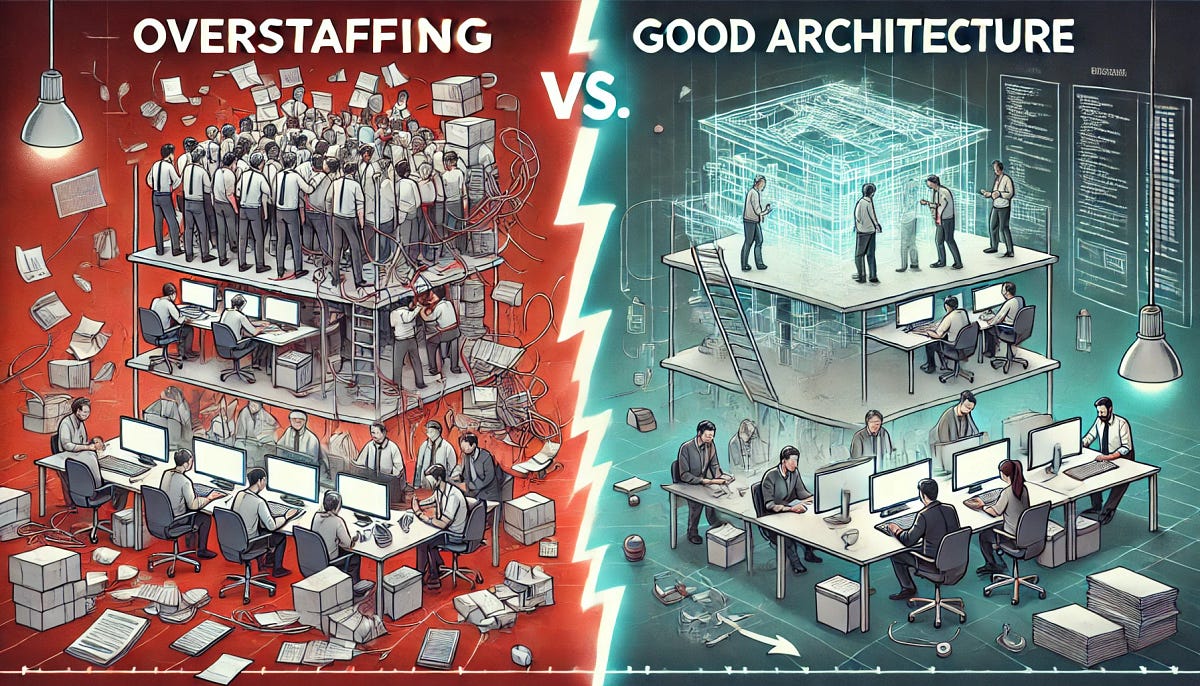 Overstaffing vs. Architecture: Why Fewer Developers and Better Design ...