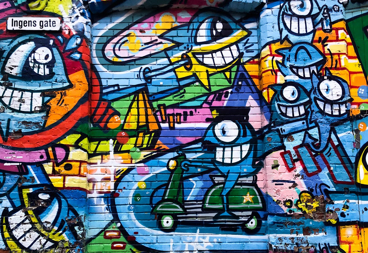 Blogging, graffiti with punctuation? | by Hugo Bertrand | Feedium | Medium