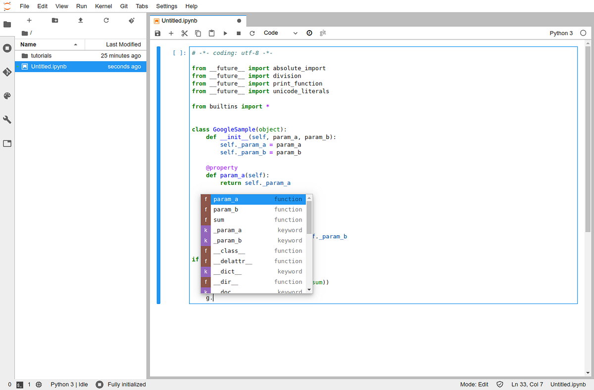 Enabling Auto Completion in AI Platform Notebook | by Chie Hayashida ...