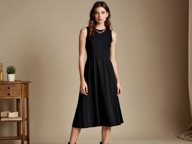 Black Midi Dress Casuals | by Brandon Blaze | Apr, 2024 | Medium