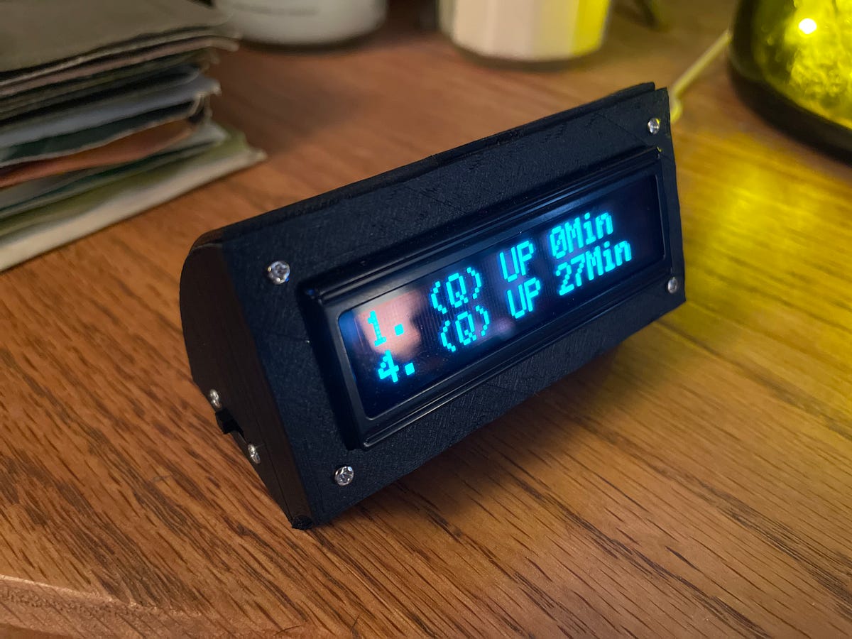 Make Your Own MTA Subway Train Arrival Countdown Clock | by Robert ...