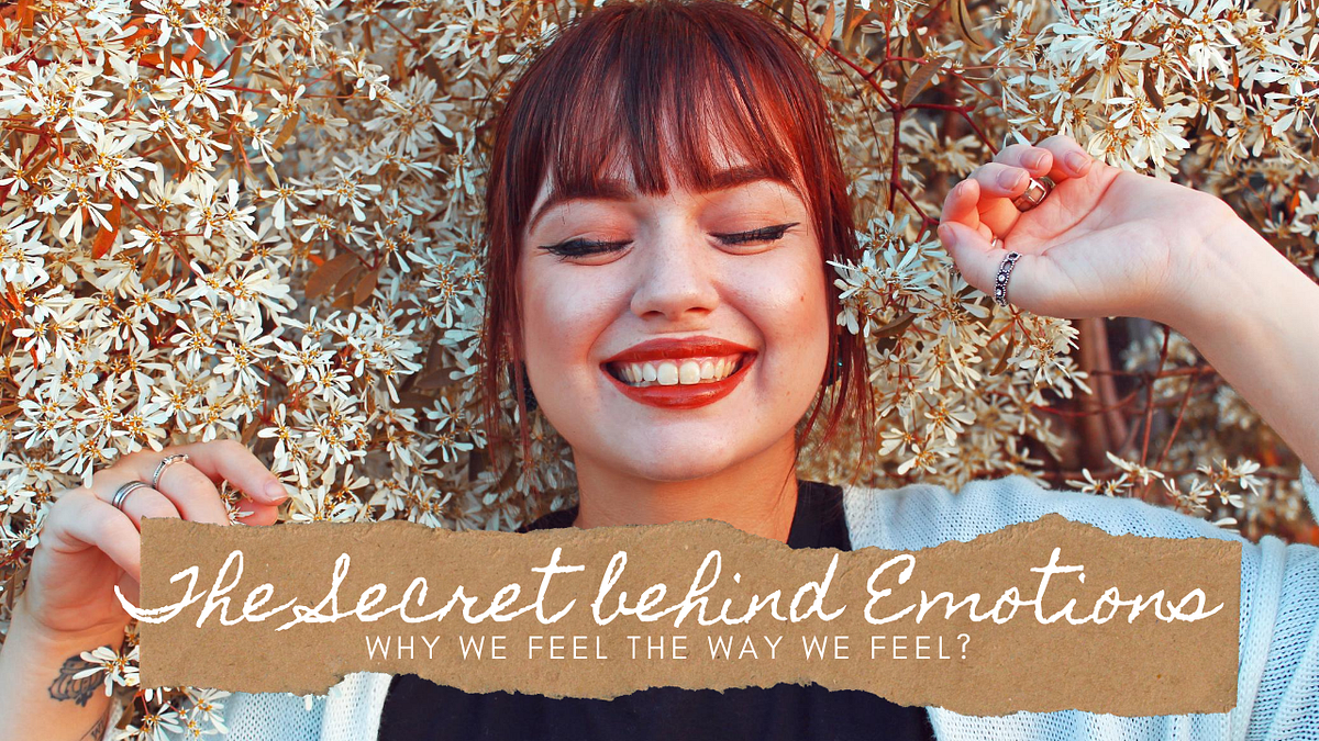 The Secret behind Emotions — Why we feel the way we feel? | by Rucha ...