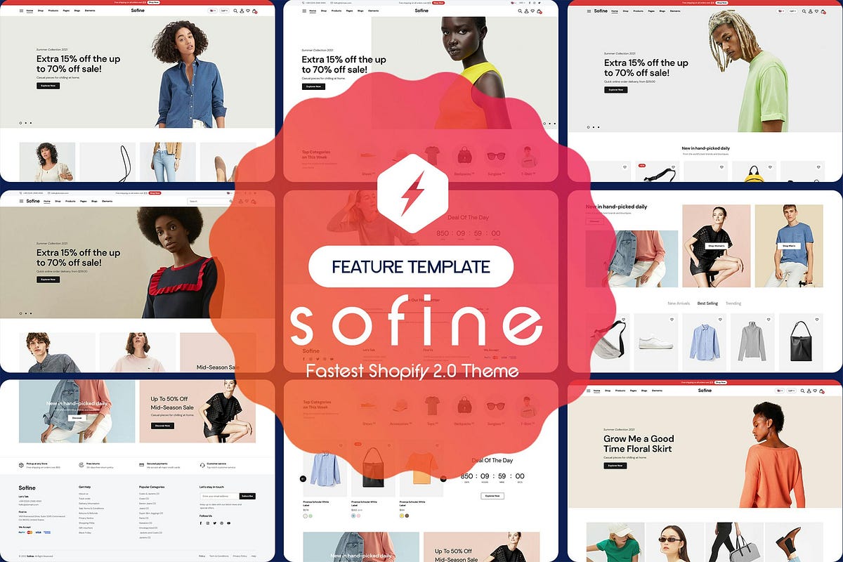 Sofine — Clean, Versatile, Responsive Shopify Them | by Fractalfaerie ...