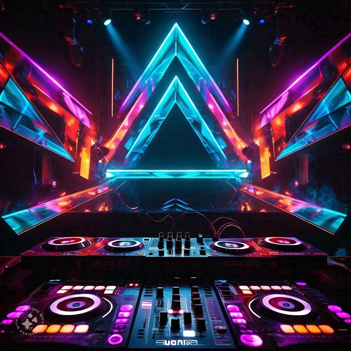 Creating a Dynamic DJ Light Show: Integrating LED Lights with Other Effects | by Charles Peter ...