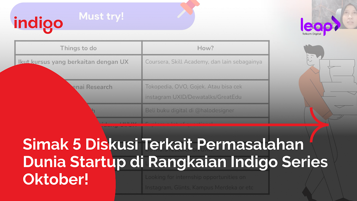 Simak 5 Diskusi Terkait Permasalahan Dunia Startup di Rangkaian Indigo ...