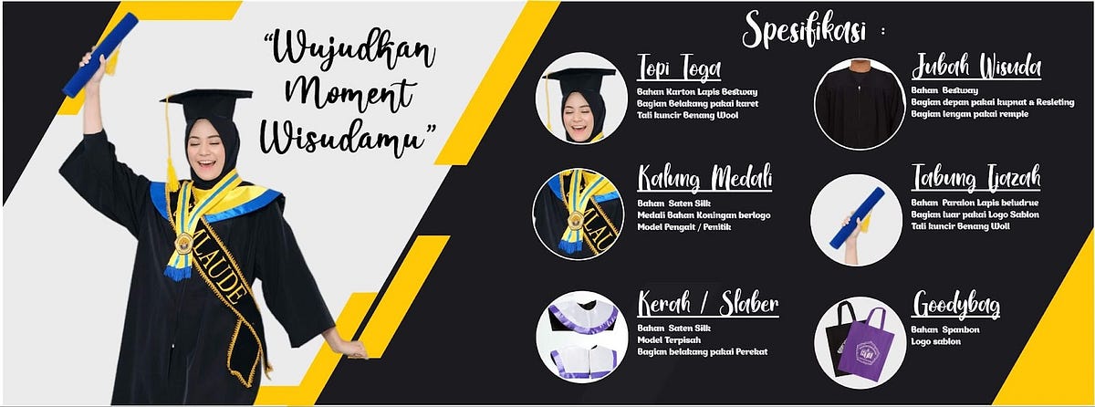 Cara Memakai Toga Wisuda yang Benar | by Ristindwibektii | Jul, 2024 ...