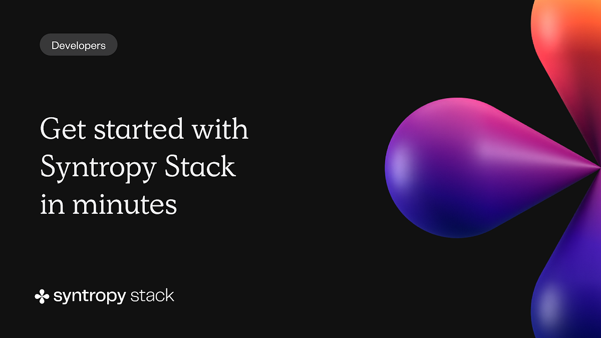 How to Use Syntropy Stack — A Guide | by Beata Lipska | Medium